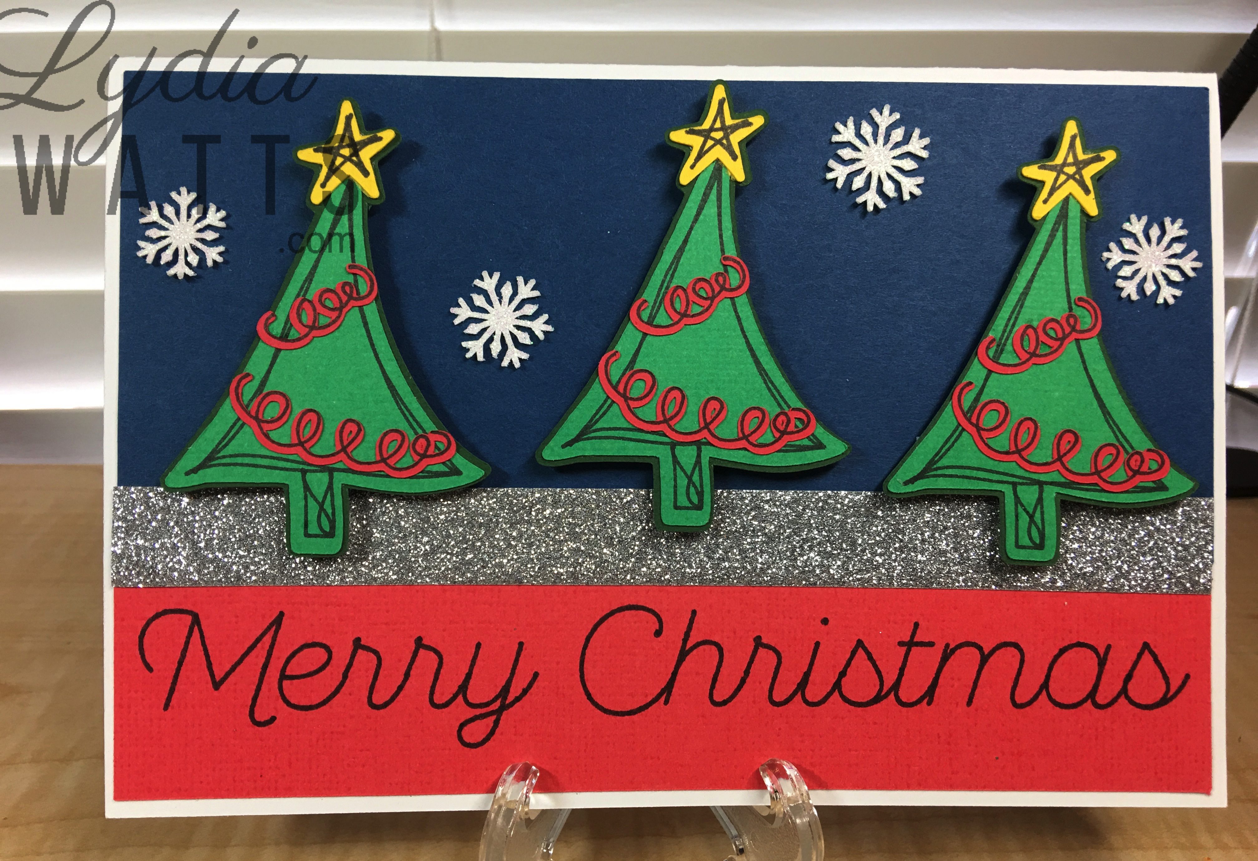 Three Trees Card – Free Design Space Images of the Week • Lydia Watts