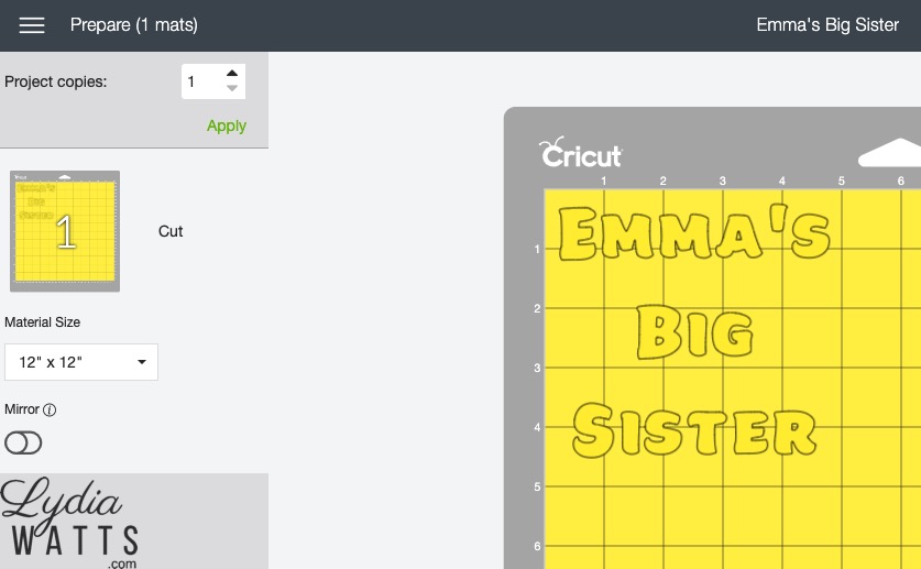 Cricut Design Space Basics: Attach • Lydia Watts