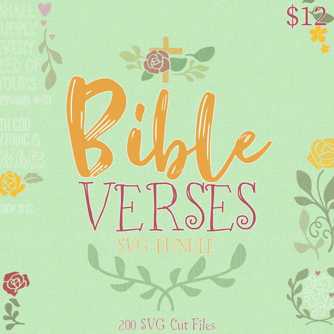 LoveSVG: Bible Verses SVG Bundle • Lydia Watts