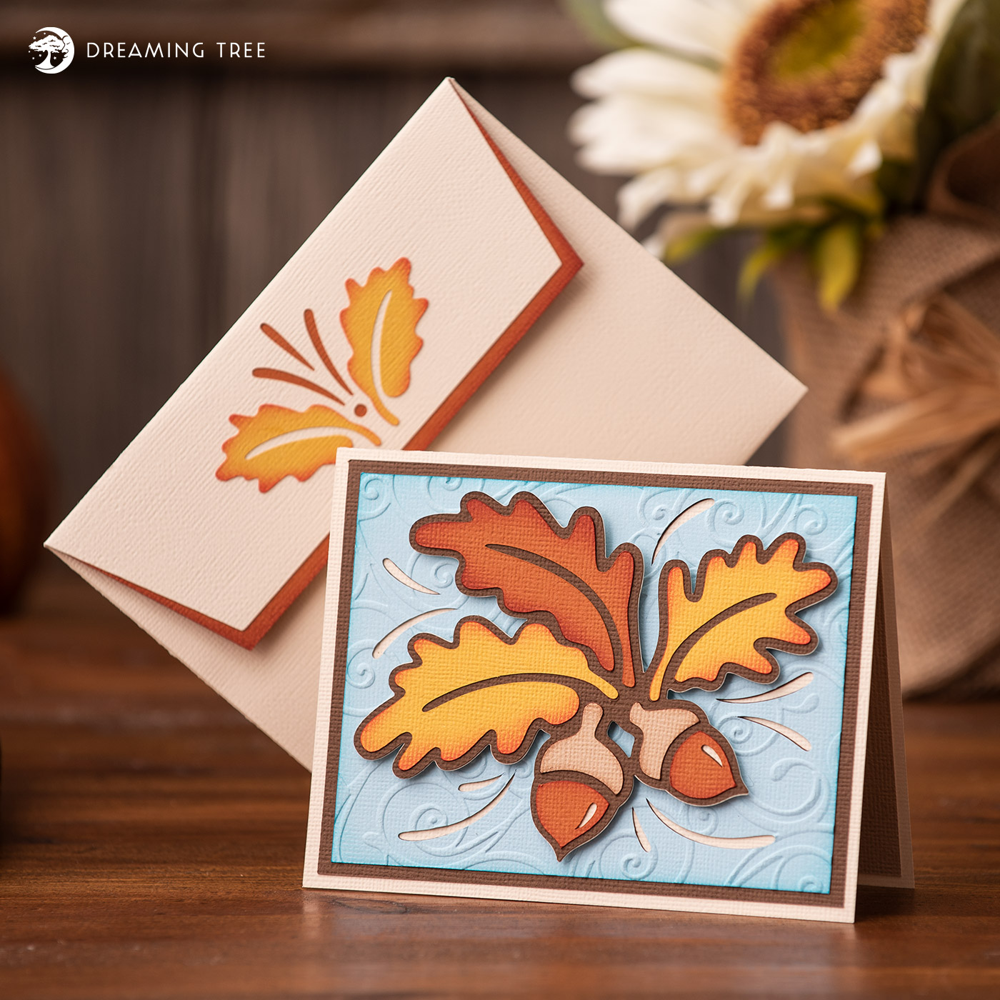Dreaming Tree Autumn Occasions Card SVG Freebie • Lydia Watts